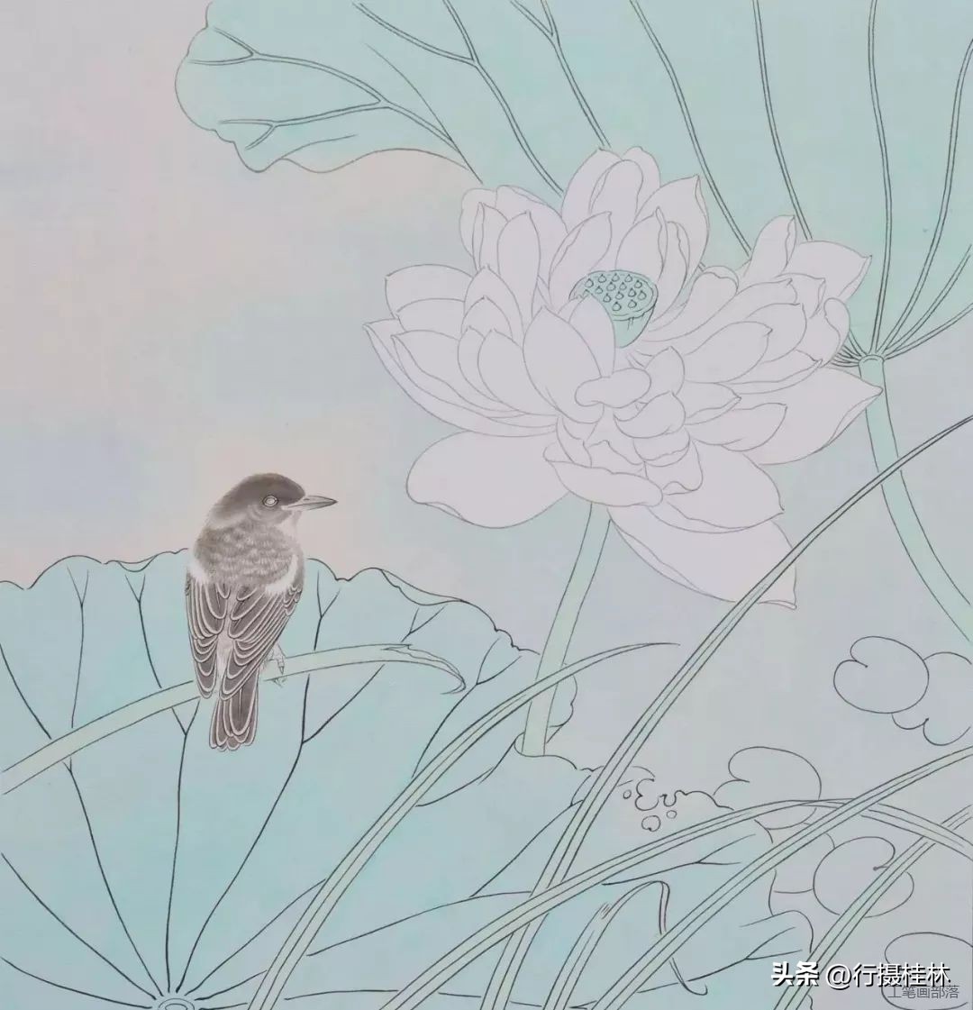 Detailed explanation of the painting steps in "Hua Jie Yu", it turns ...