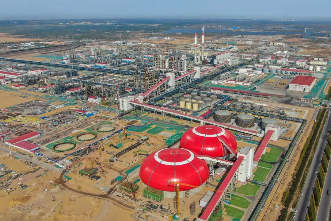 The world's largest coal chemical project under construction, completed ...