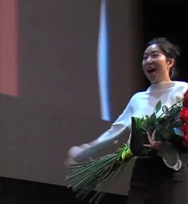 70-year-old Brigitte Lin attended the event, and her daughter ...