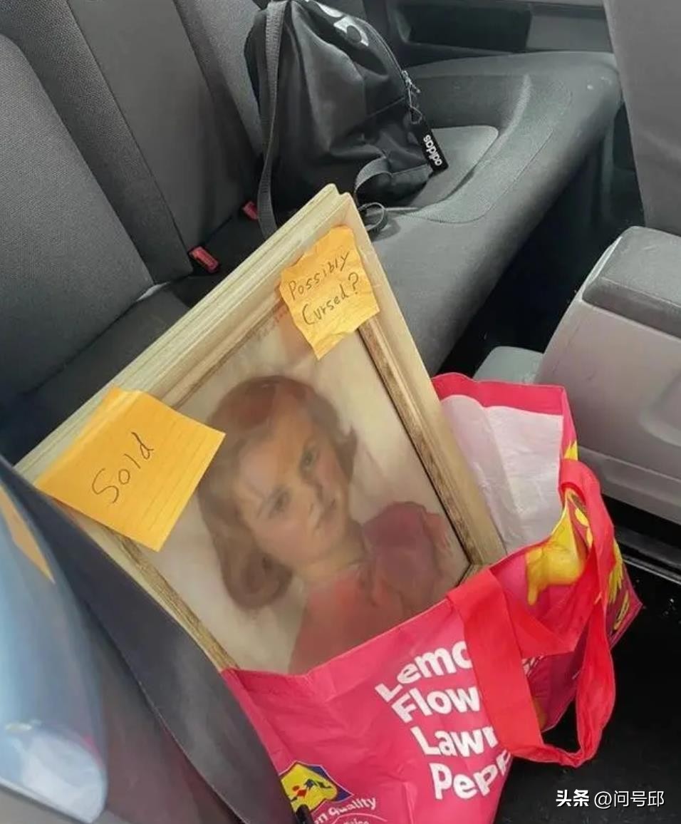 British 'cursed' painting returned to same thrift store twice ...