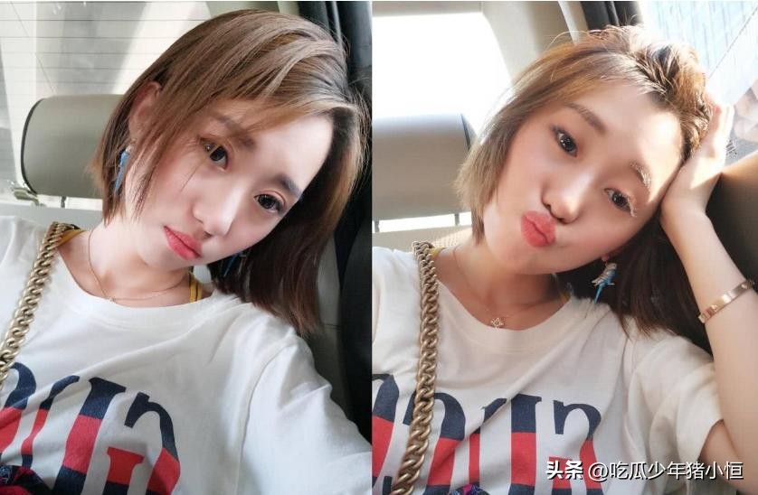 After the combined live broadcast, Zhang Danfeng played golf alone, Bi Ying toured the mountains ...