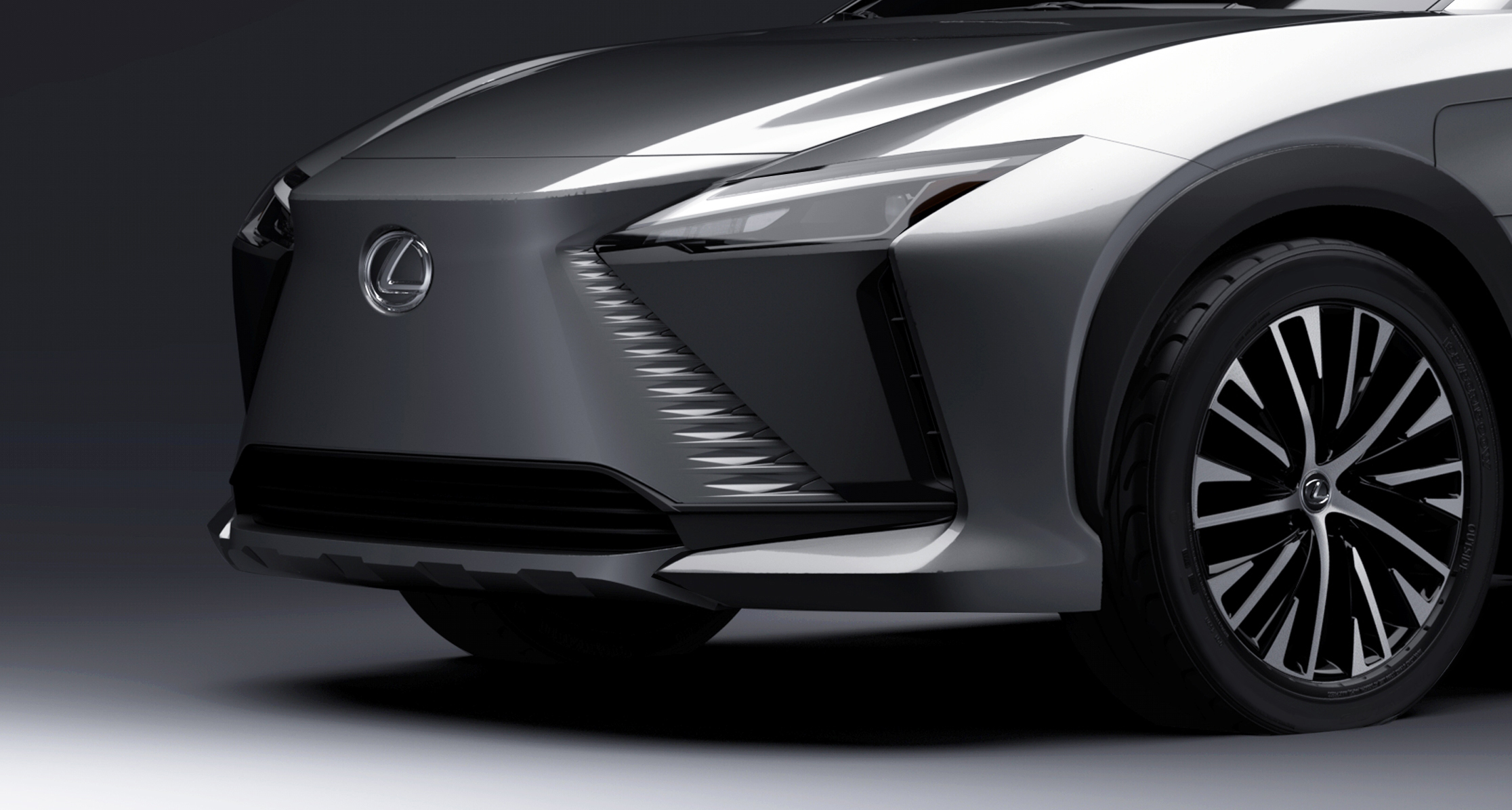 Interpretation of Lexus RZ450e: No more work, this time to single out ...