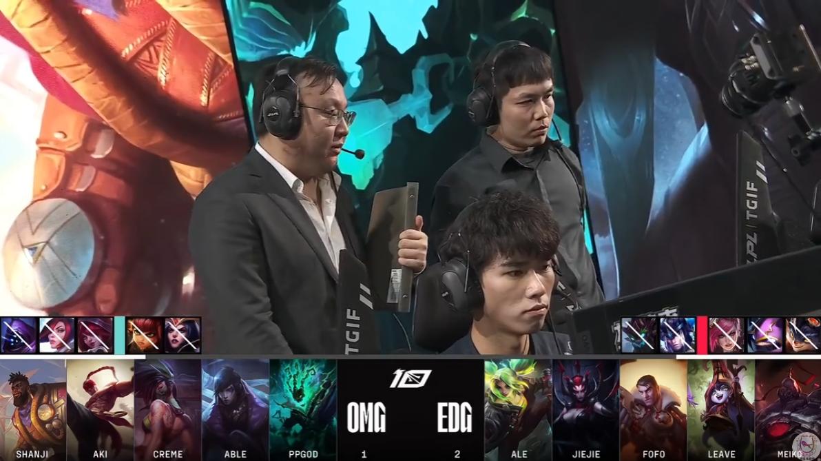 The dream is over? OMG tried its best to lose to EDG and fell into the loser group! - iNEWS