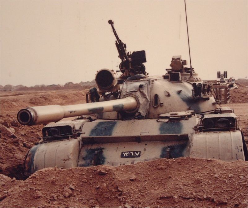 Iraqi modified Chinese Type 69: 69-IIQM tank - iNEWS