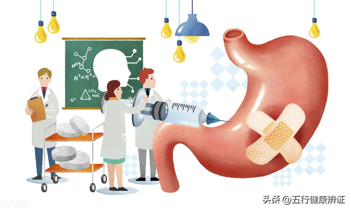 The ancients said: The stomach is the length of the six internal organs ...