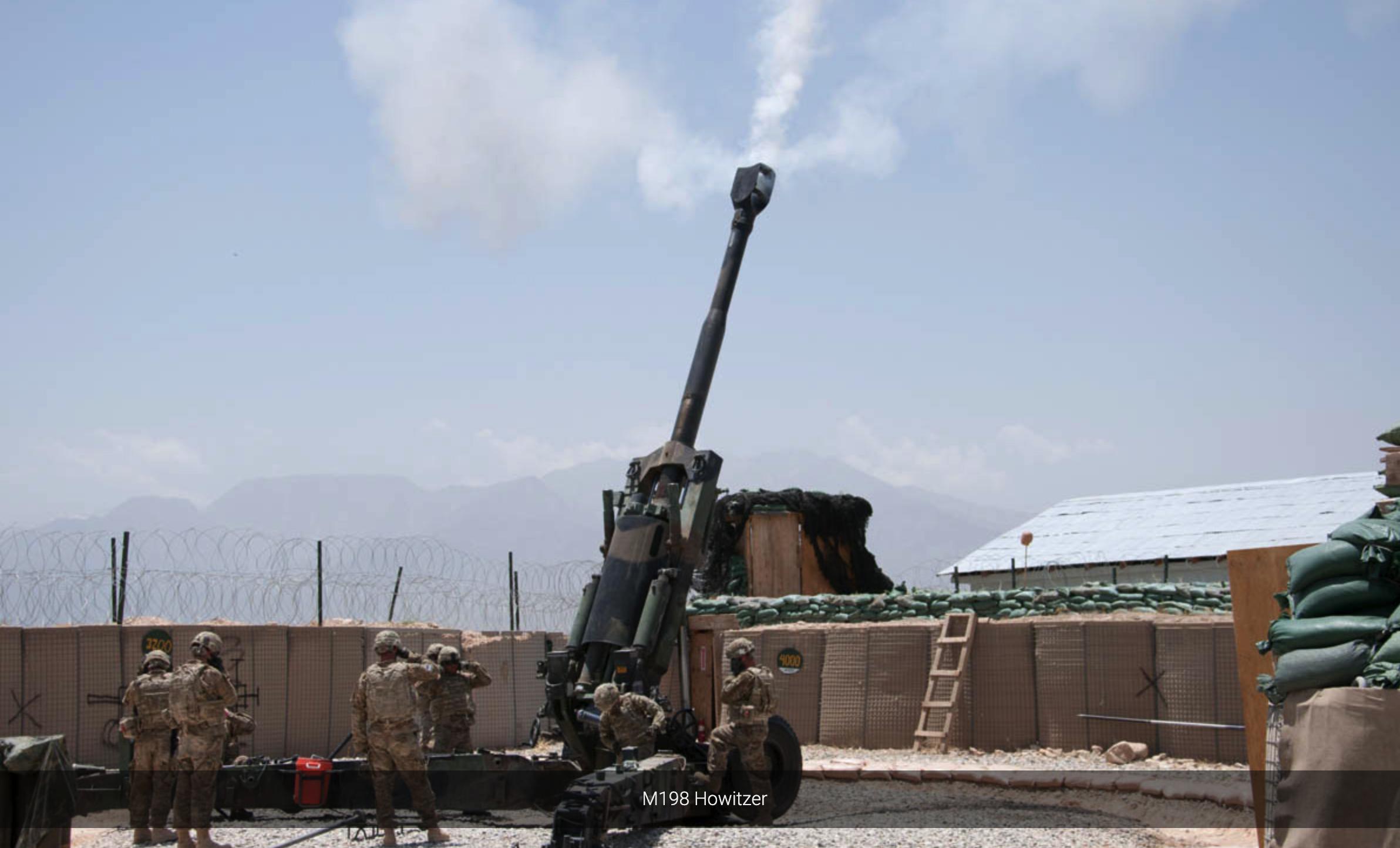 The king of the field, the classic howitzer - M198 155mm howitzer - iMedia