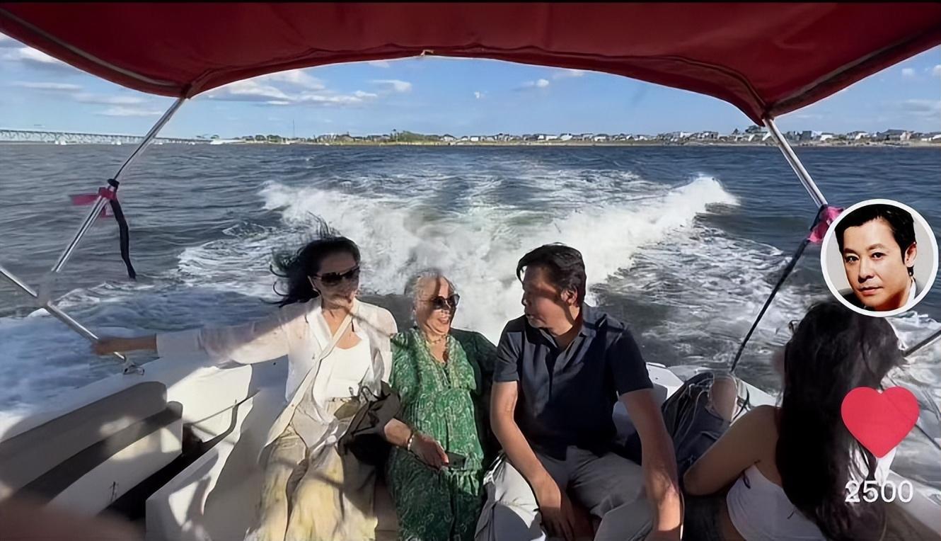 Actor Sun Sihan settled in the United States, and his grandparents and ...