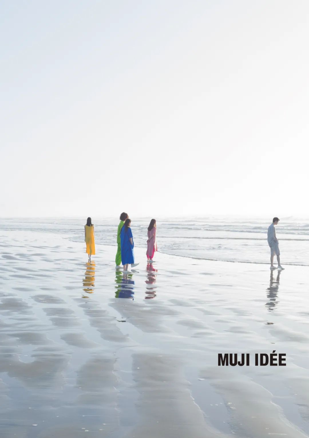 MUJI IDÉE WEAR 2022SS new main visual release, with Hara Kenya as art ...