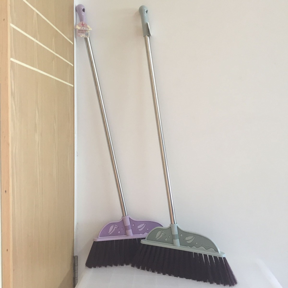 What is the truth of "keep the broom around, and the days will get ...