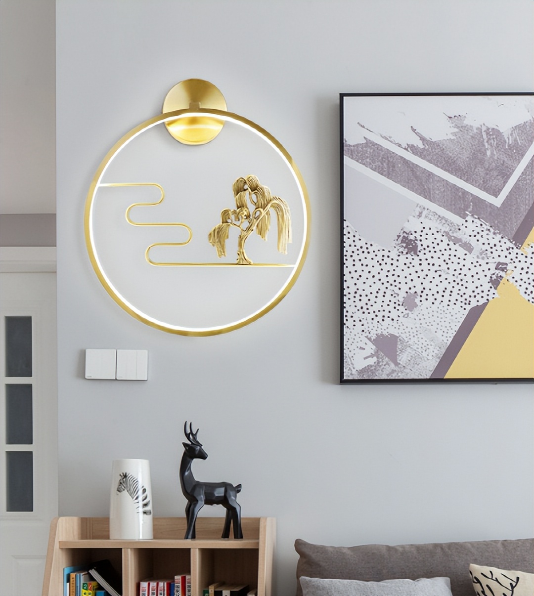 New Chinese-style lamps, combining light and shadow, interpreting ...