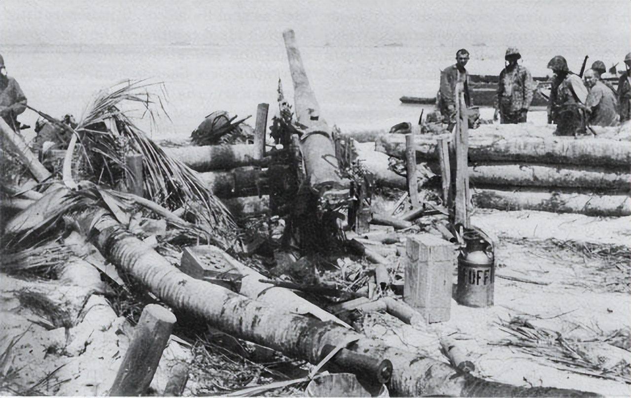 During World War II, the Japanese army built fortifications on many ...