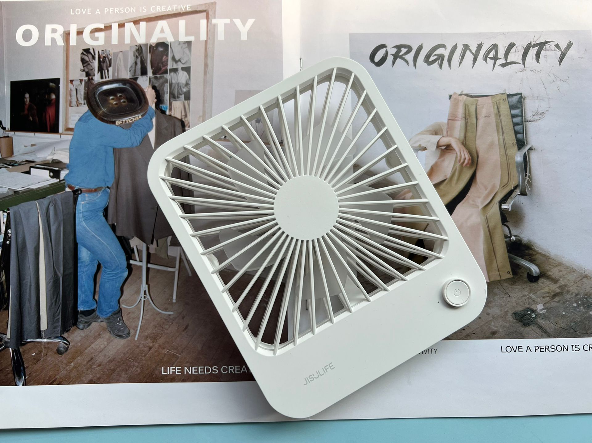 Bring a touch of coolness to summer - Jisu desktop fan experience - iNEWS
