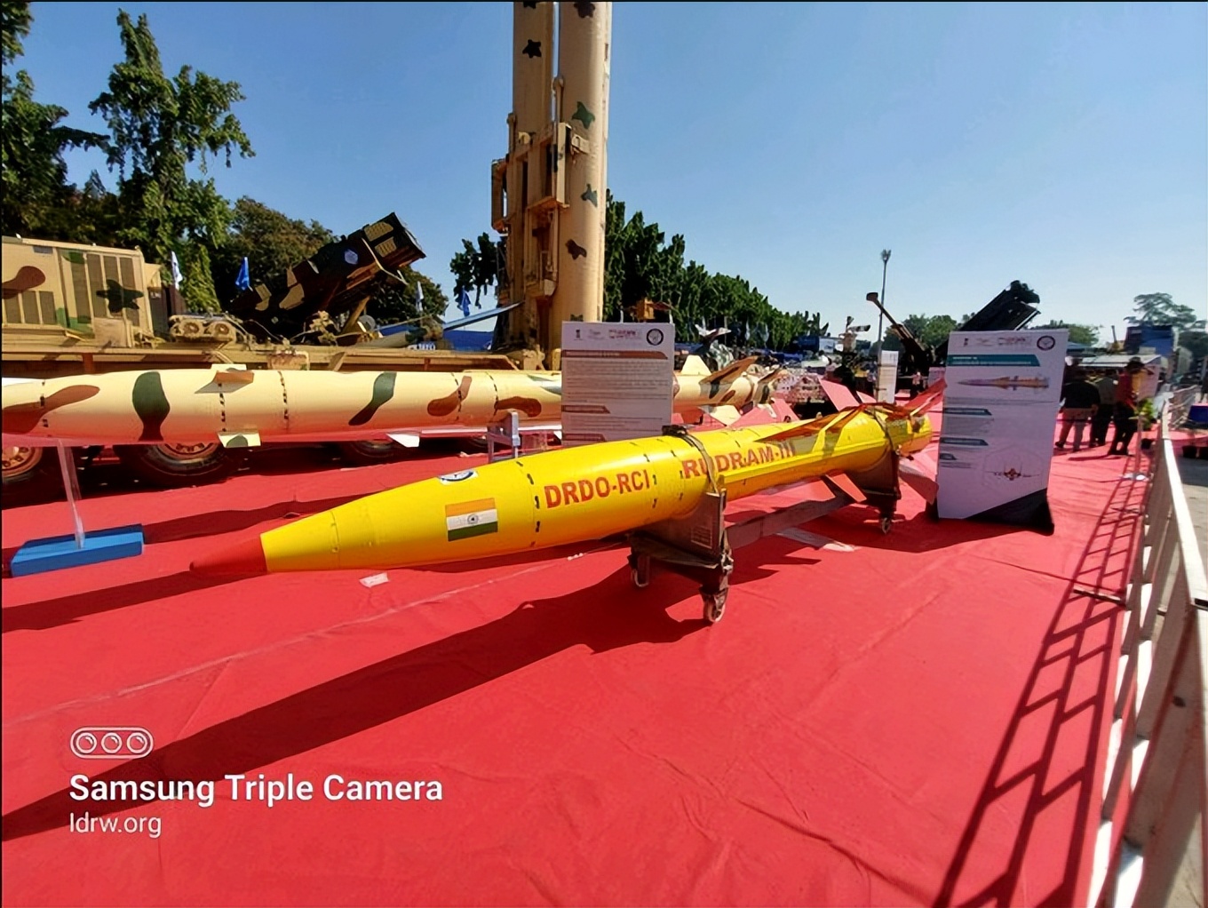 India's DRDO successfully tested the "Rudram II" missile, which the ...