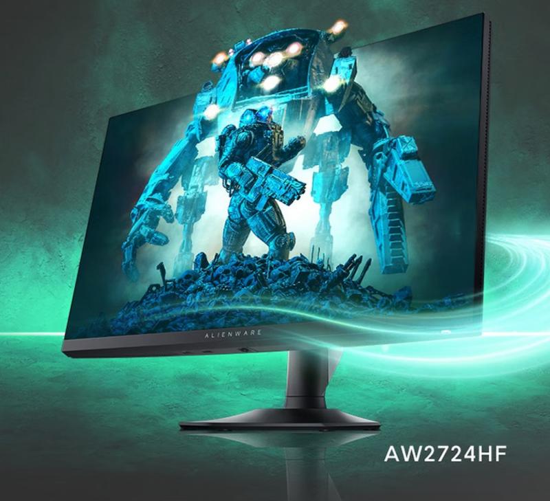 Alienware launches AW2724HF monitor: 27-inch 360Hz, 0.5ms gray scale ...