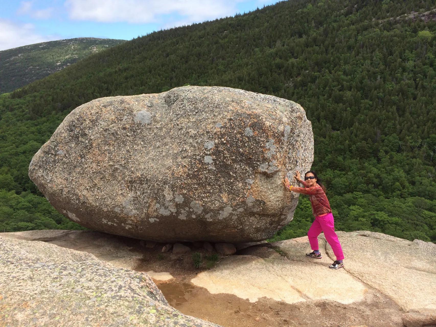 [Boston-Maine Four-Day Tour] Four~A stone left behind by Nuwa mending ...