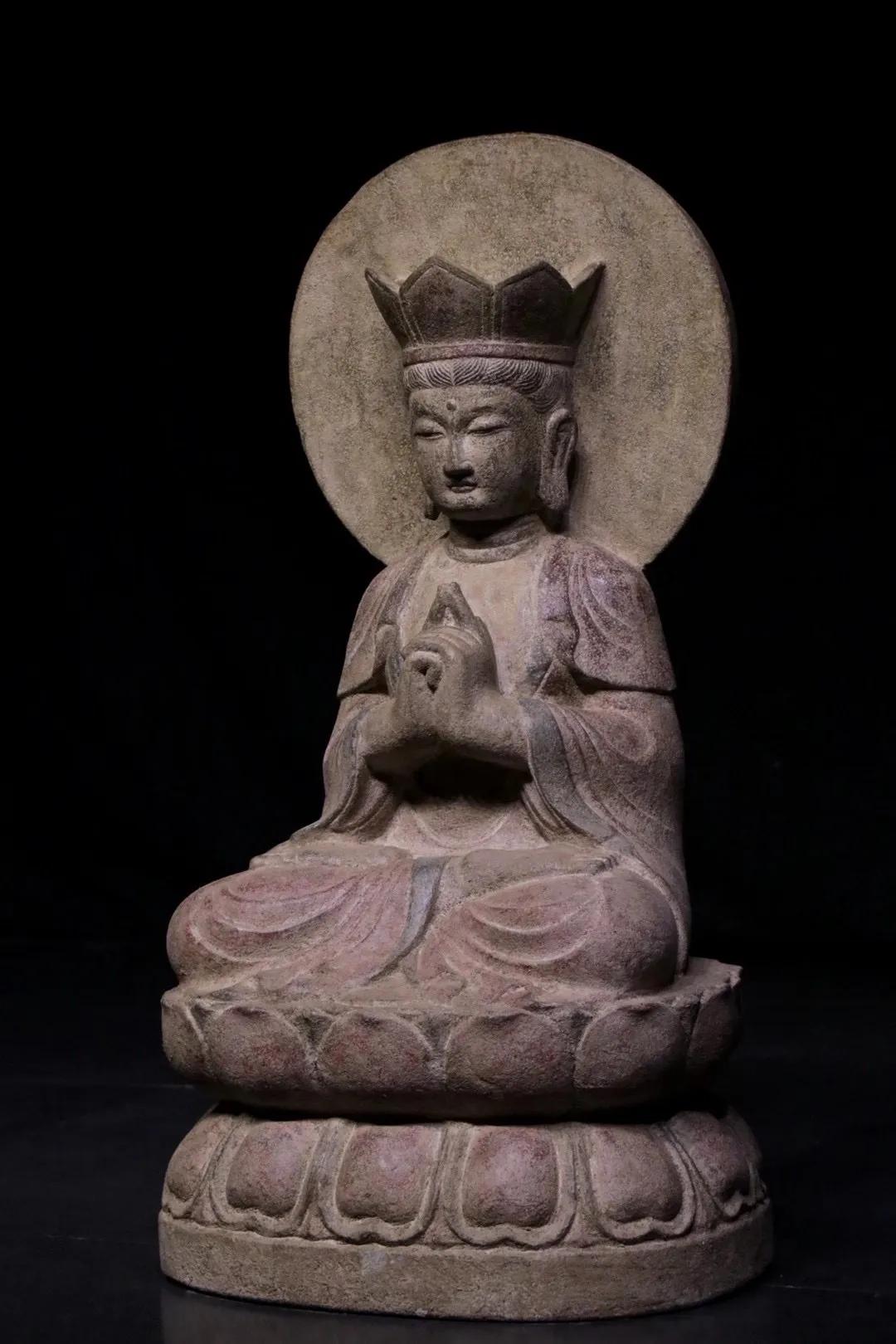 Backlit Sitting Buddha - Buddha Statue - iNEWS