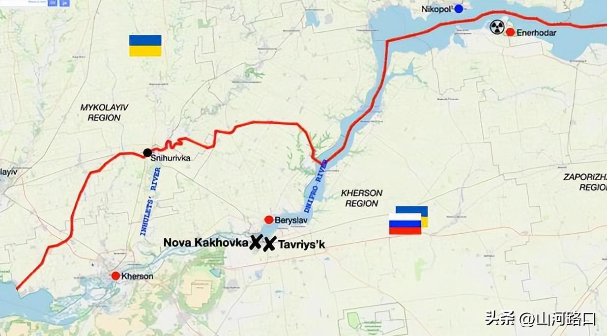 Ukrainian army breaks through the Russian defense line in Kherson ...