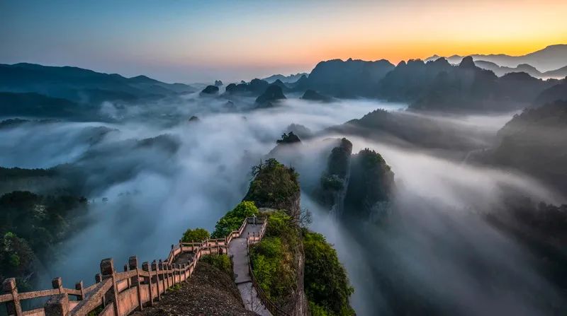 Xinning Langshan: Overlook the Danxia style and enjoy the wonders of ...
