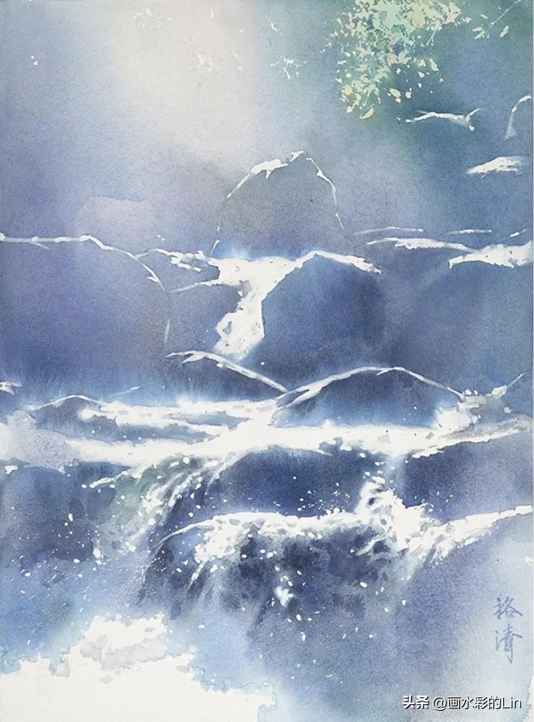World Watercolor: Watercolor Painter Lin Yuqing from Baodao, China - iMedia