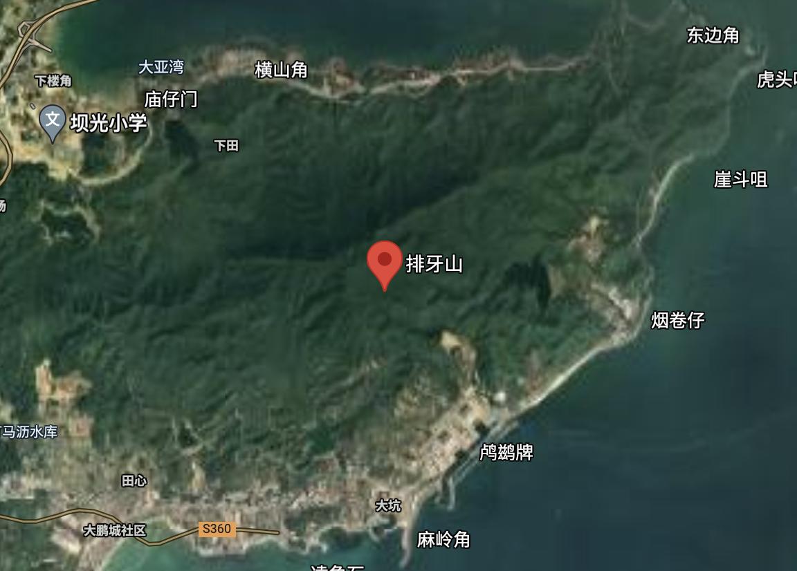 Shenzhen Dapeng Peninsula, the record of climbing to the top of Pai Ya ...