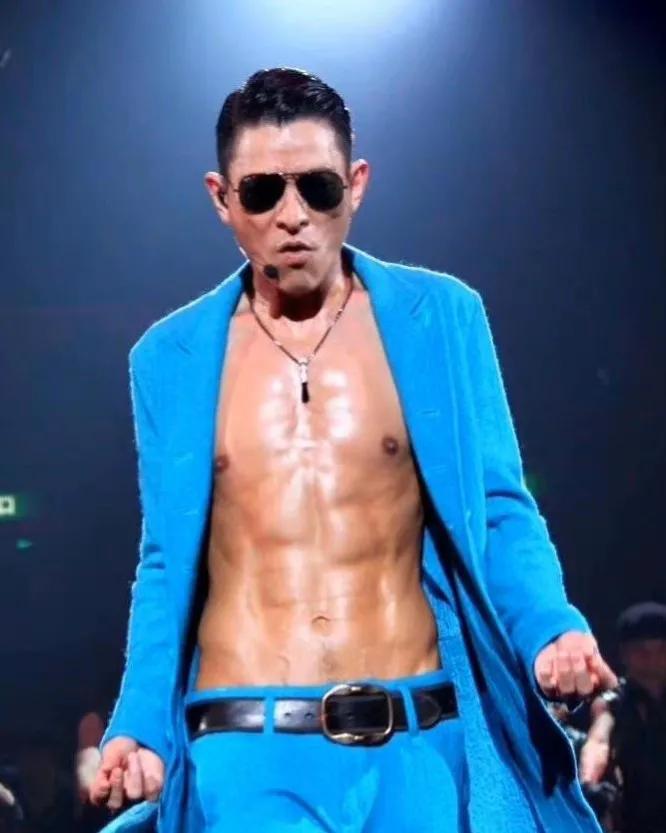 Photos of Andy Lau's abs, can you believe this is a 61-year-old male star? - iMedia