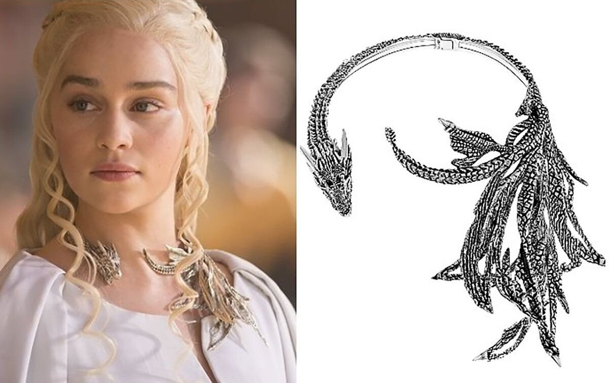 Jewelry in Game of Thrones: Daenerys' necklaces, bracelets, costume ...