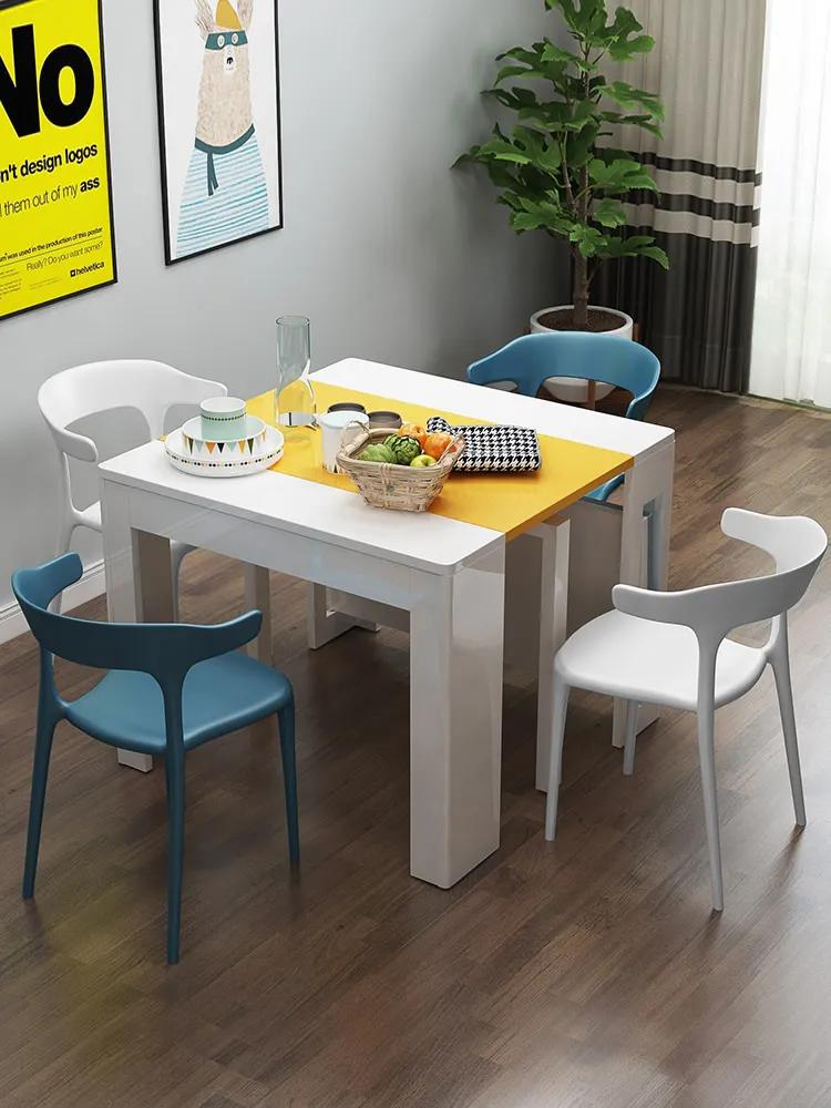 As soon as the new "invisible dining table" came out, the big round ...