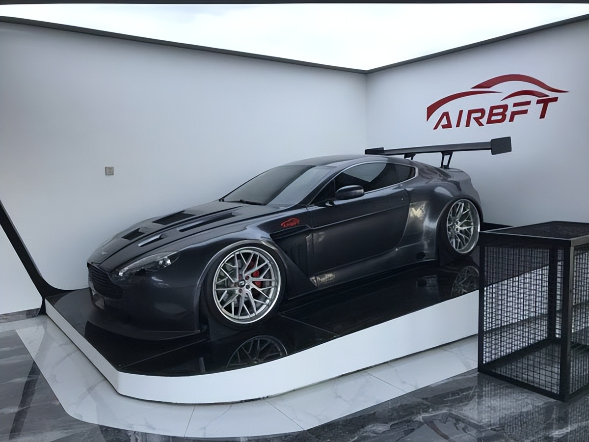 The ultimate work Aston Martin modified AIRBFT aerodynamic shock absorber - iNEWS