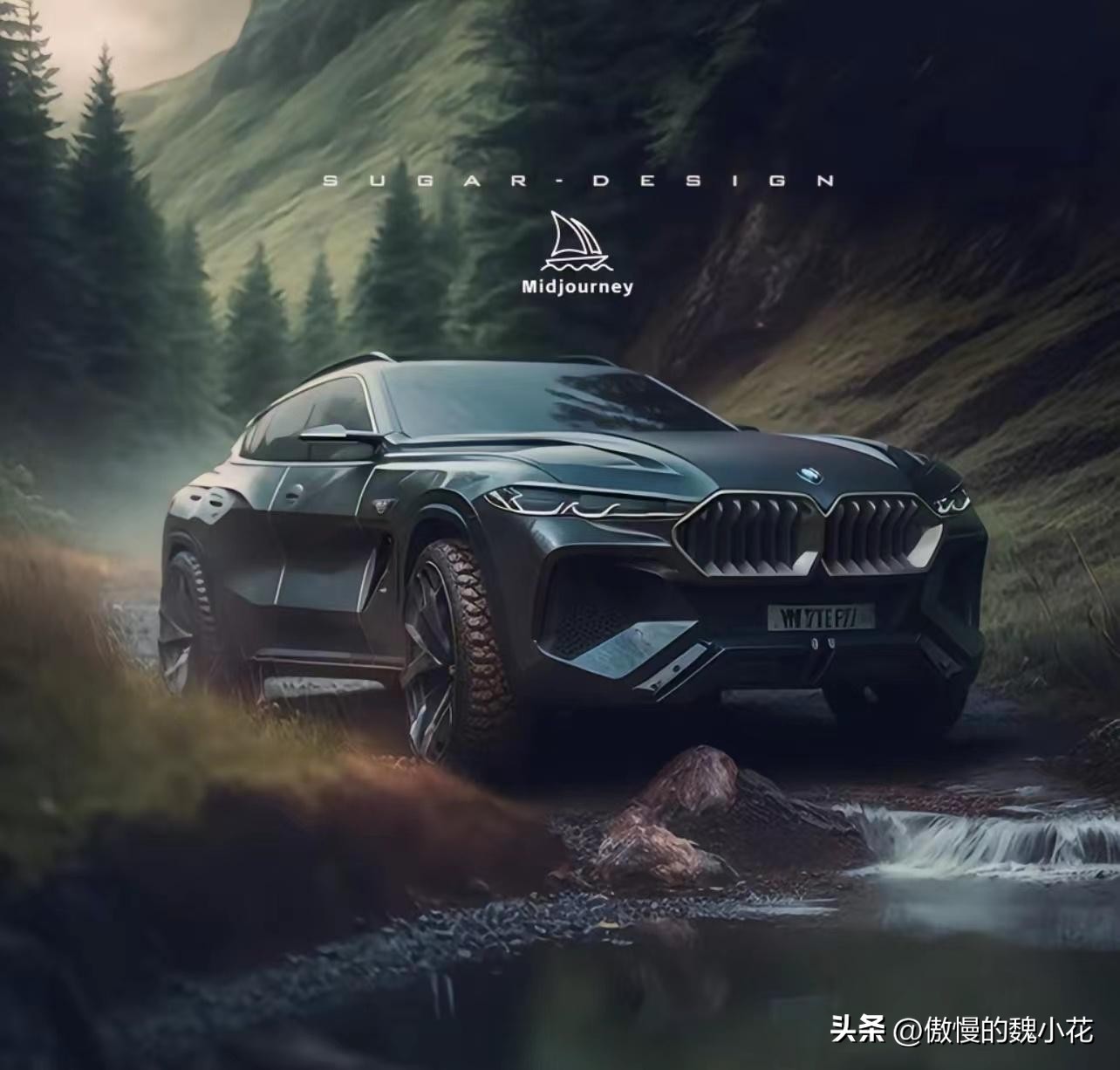 2023 "BMW X8" multiple exposure! Beautiful ceiling, equipped with ancestral 4.4T engine - iMedia