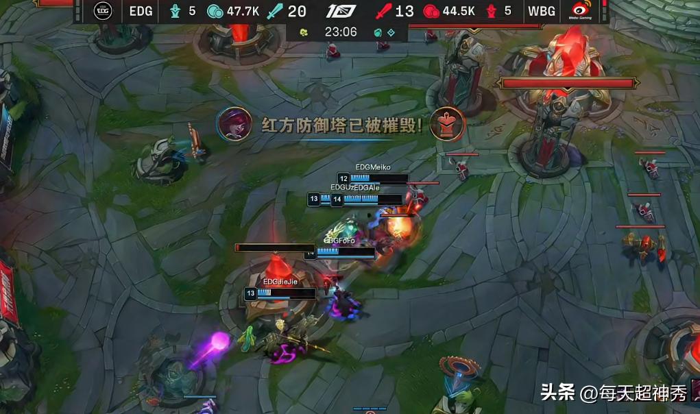Wild King Jiejie shows off his power, EDG overturns WBG, and LPL Guan Ge speaks out fans ...