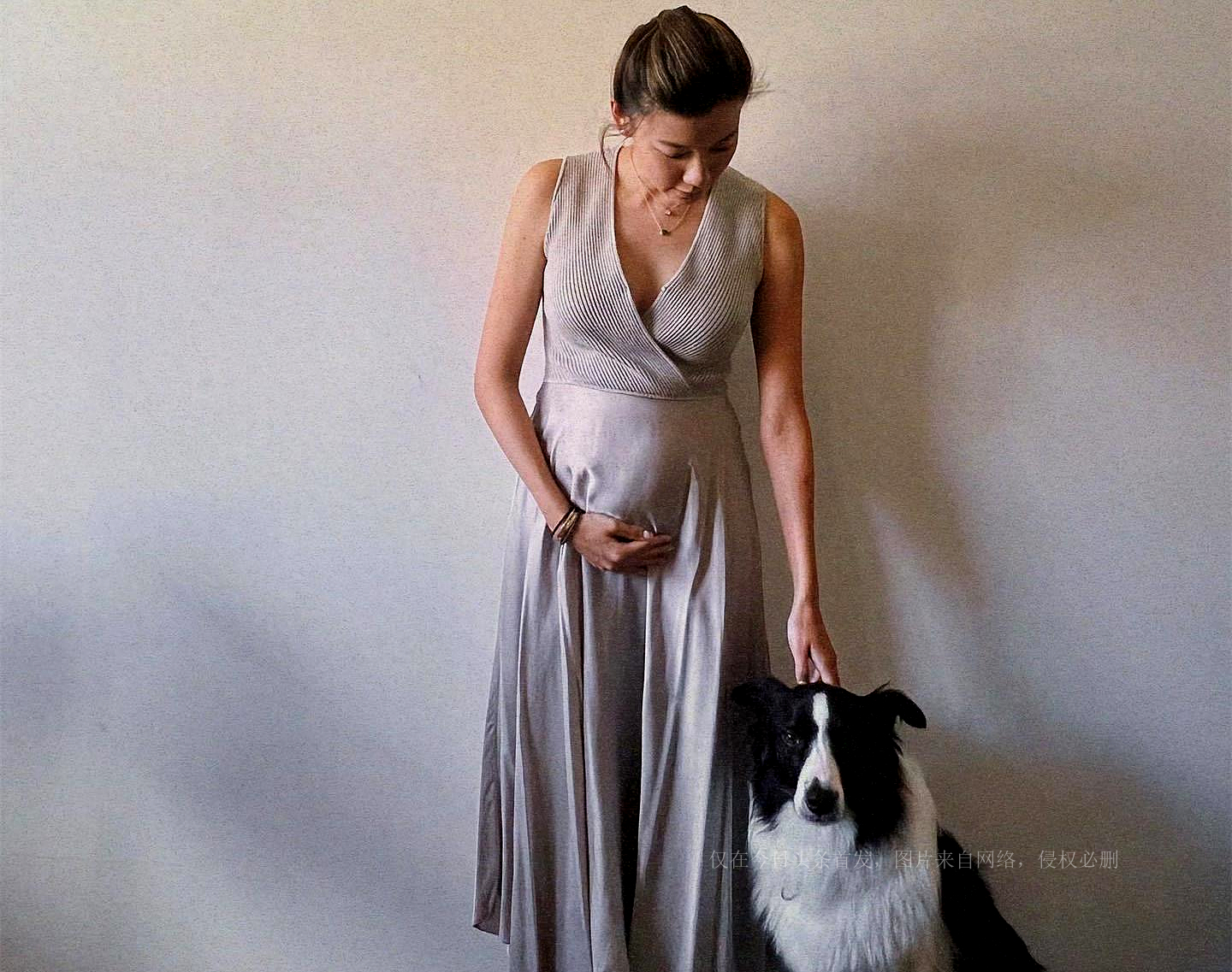 Lingling Chu's daughter-in-law announced that she was 5 months pregnant ...