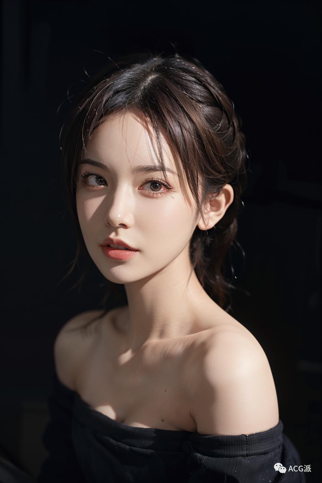 Beautiful portraits of beautiful women in perfect light and shadow - iMedia