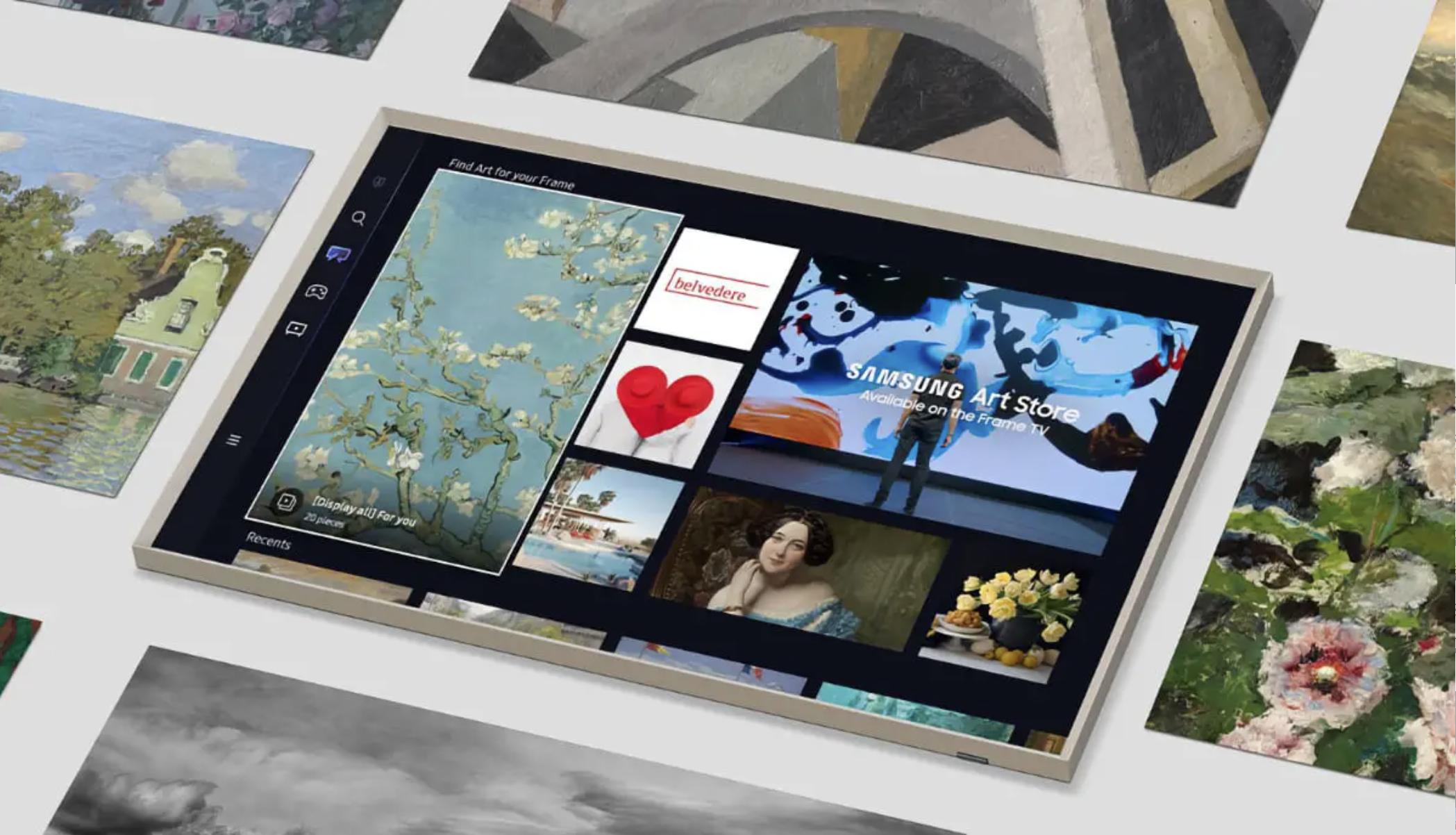 Samsung's new wall-painting TV: The picture quality is not worth ...