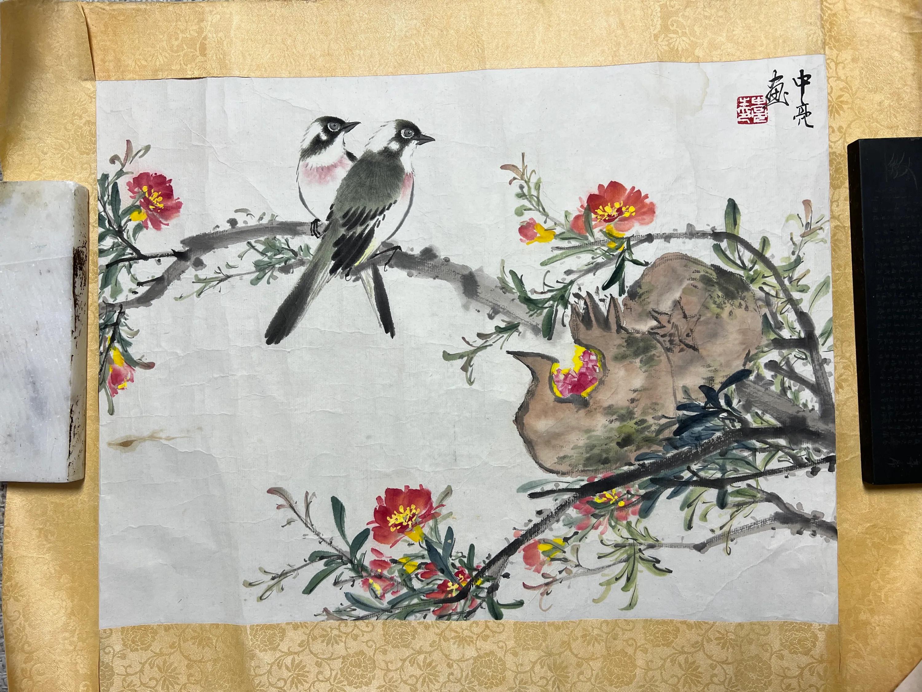 Zhuang Zhongliang's calligraphy and painting - iNEWS