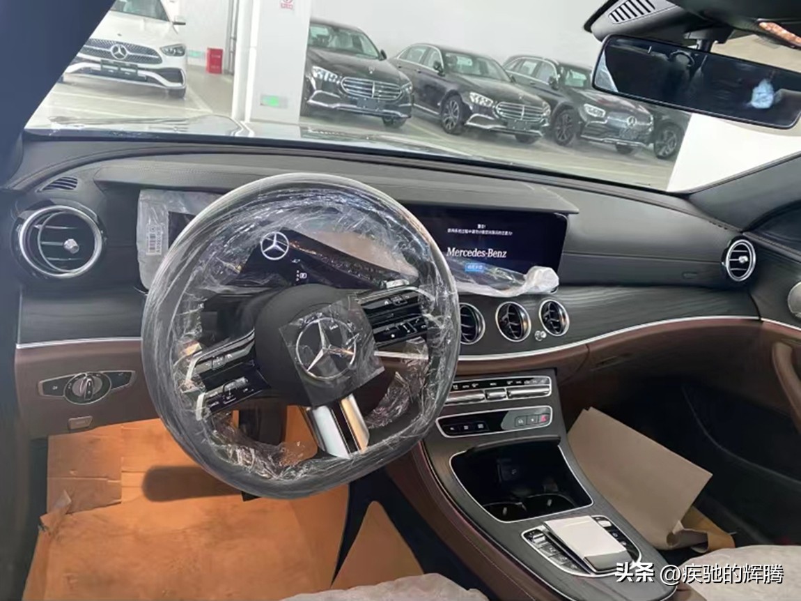 2023 E300L sports and fashion model: 2.0T+258 horsepower Beijing Benz sedan, landed over 500,000 ...
