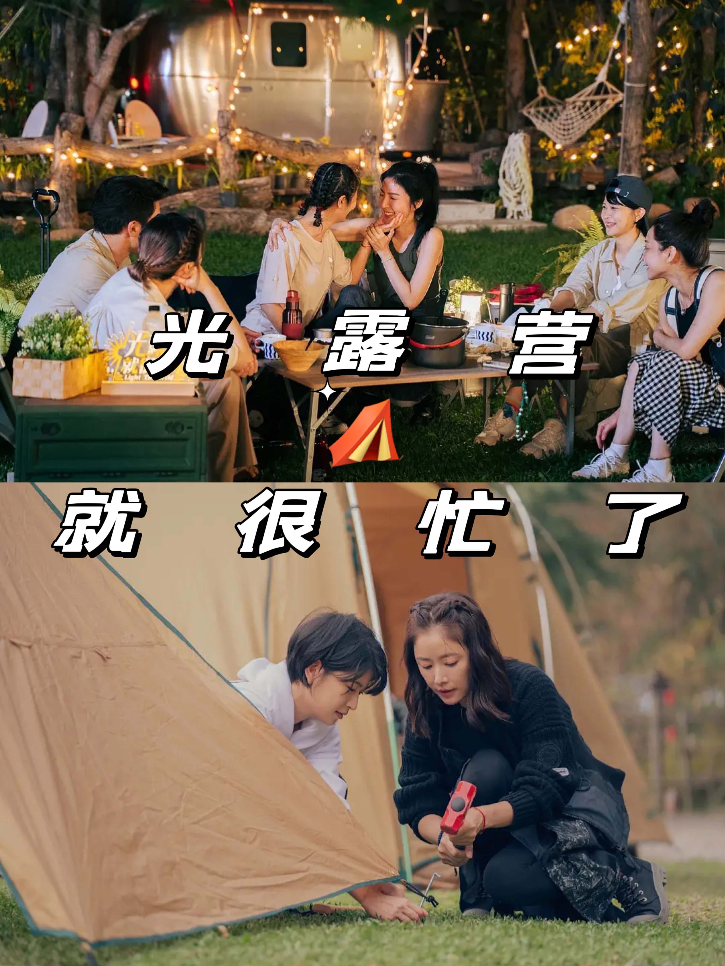 Four super good-looking camping variety shows, the more you watch, the ...