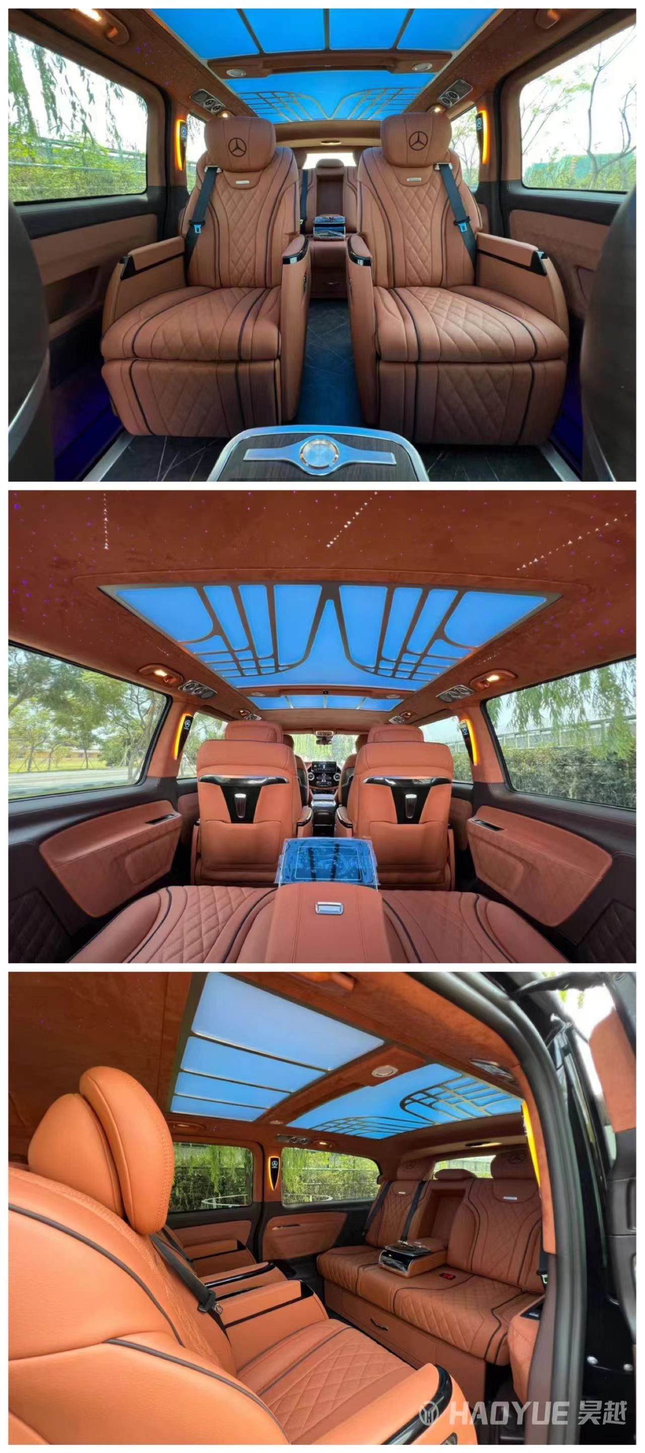 Mercedes-Benz Vito upgrades the Maybach Brown, performing a timeless ...