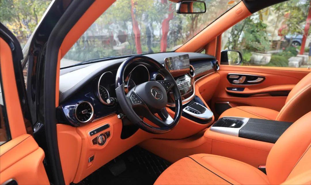 Hermes orange interior business car, do you love it or not? The crown ...