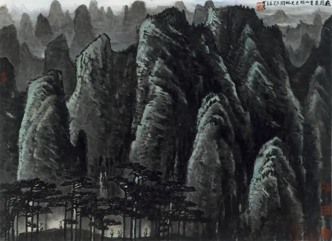 Li Keran: A master who uses ink, these "black paintings" are really the ...