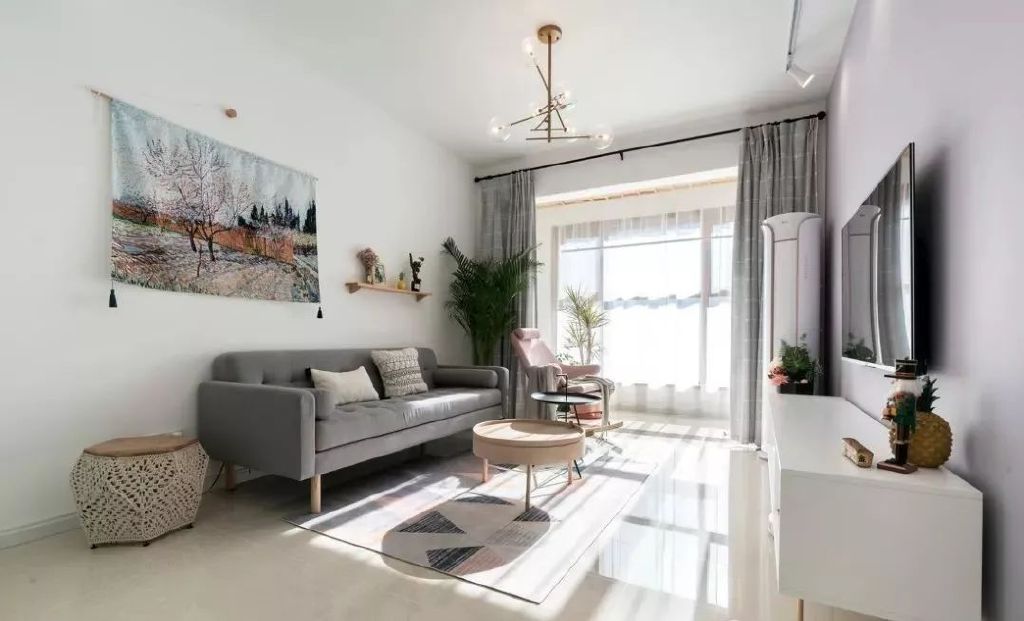 Counterattack to transform a 69-square-meter two-bedroom, this small ...