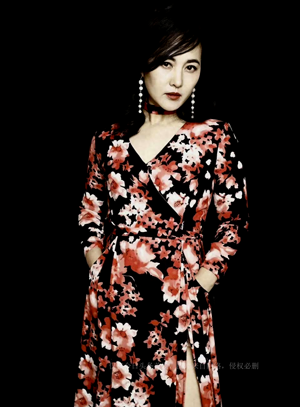 After actor Wang Jinghua broke up with Chang Rong, she is still ...