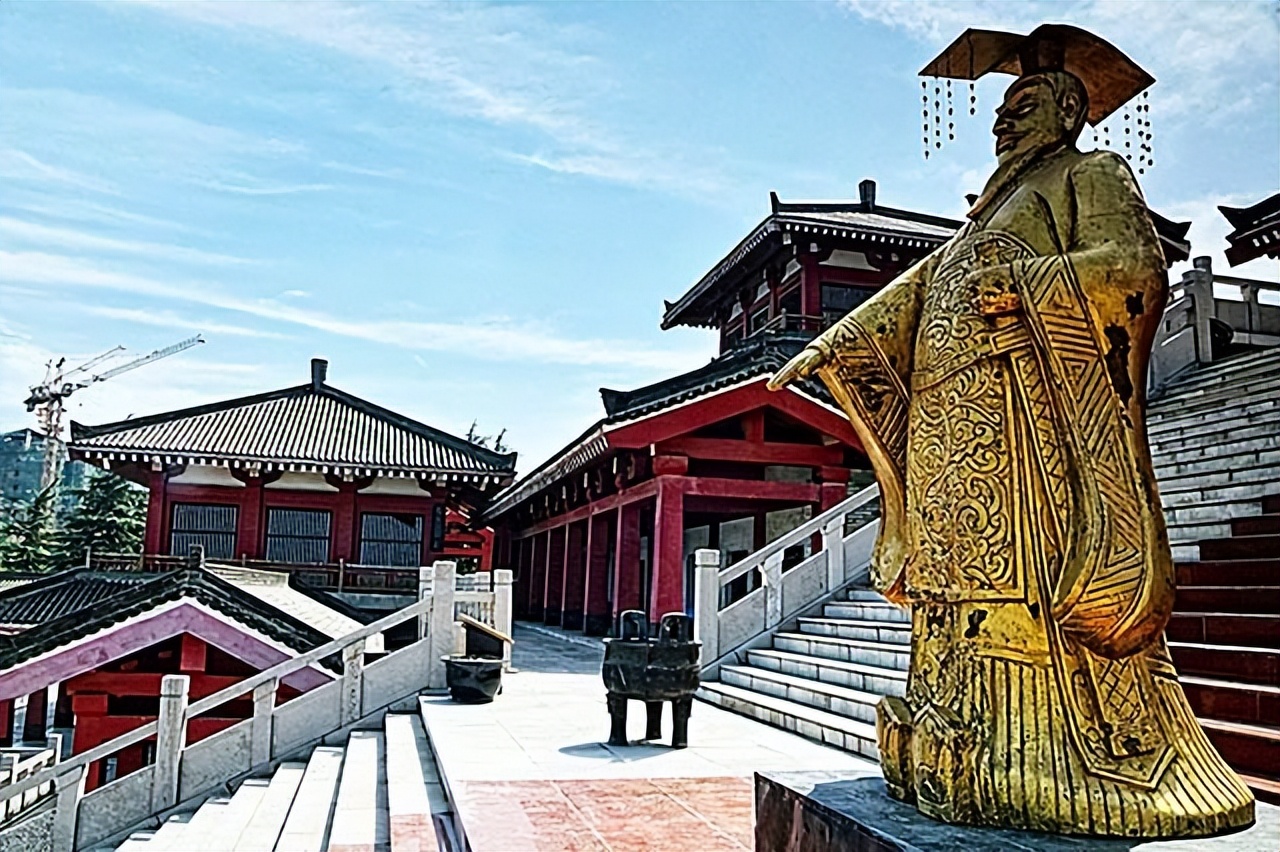 The Epang Palace left by Qin Shi Huang was abandoned for 2,000 years ...