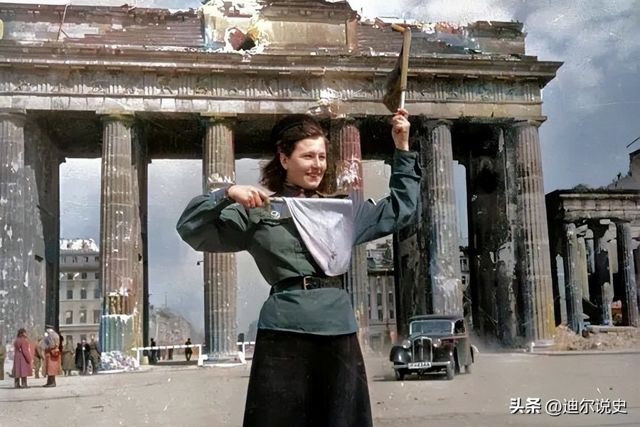 After the victory of World War II, Lydia, a Soviet female soldier ...