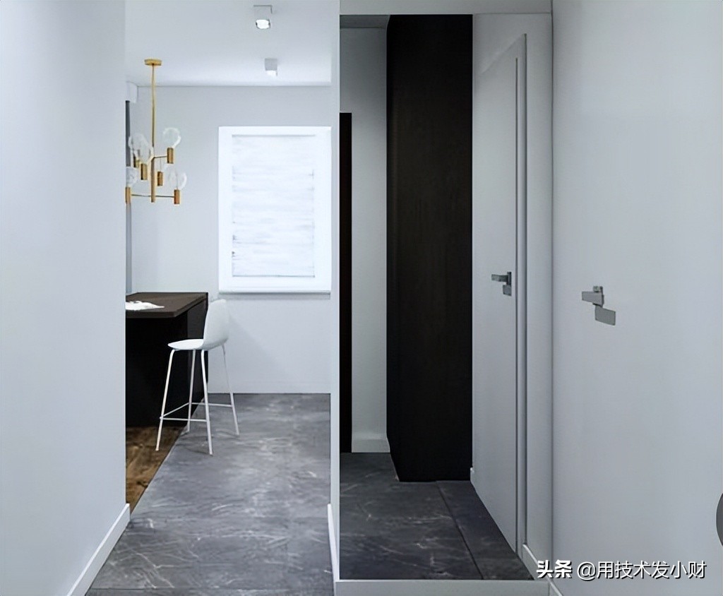 The 31-square-meter decoration of the owner's house is simple and ...