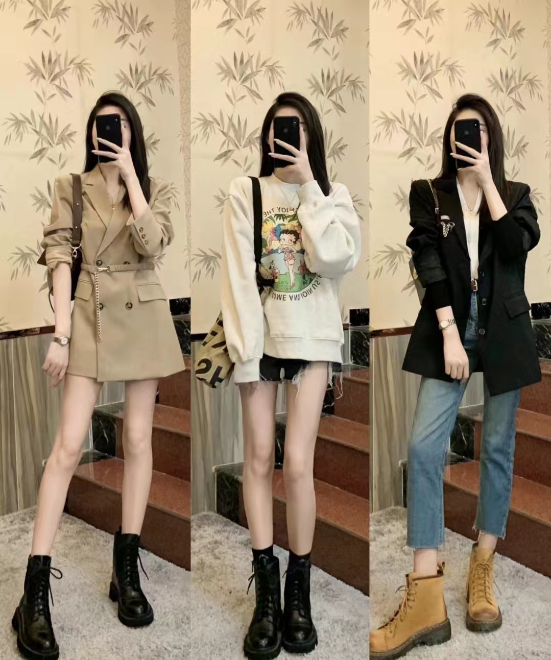 Martin boots match these 8 pairs of pants, which look good without ...