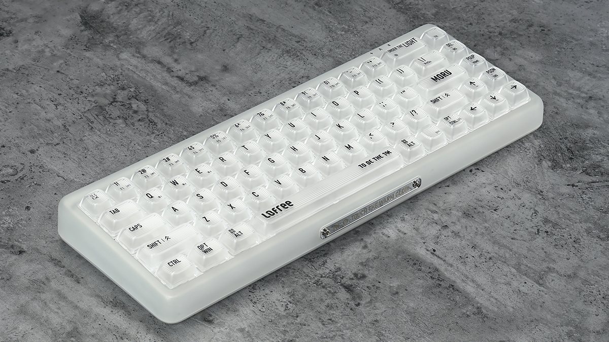 Beautiful ceiling, soft and warm: Lofree 1% dual-mode mechanical ...