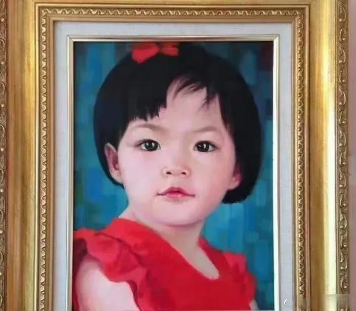 Wang Shiling's latest painting shows that she inherited her grandfather ...