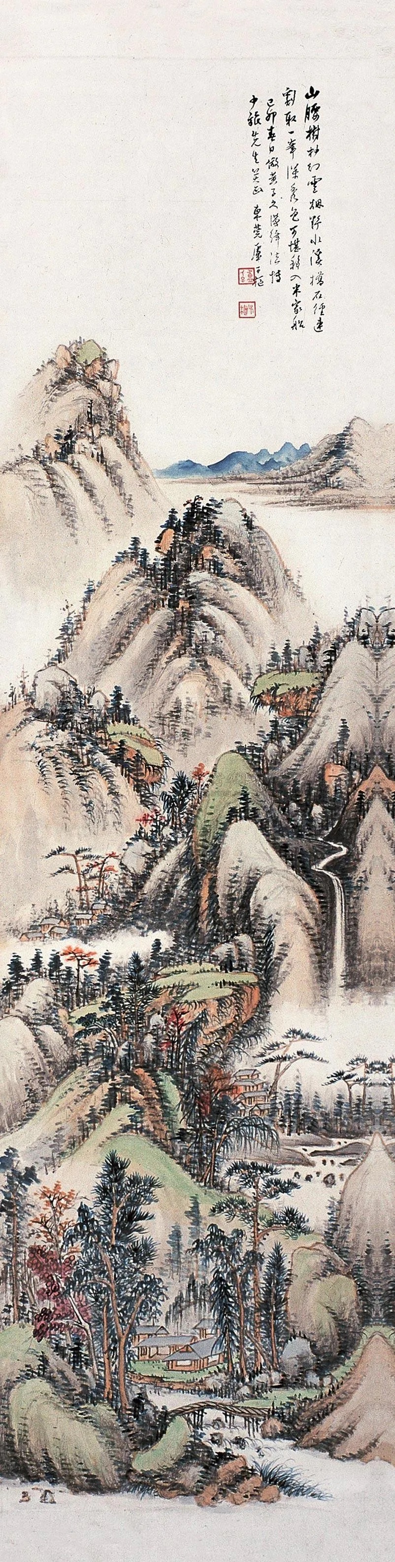 Appreciation of Lu Zishu's Landscape Paintings - iMedia