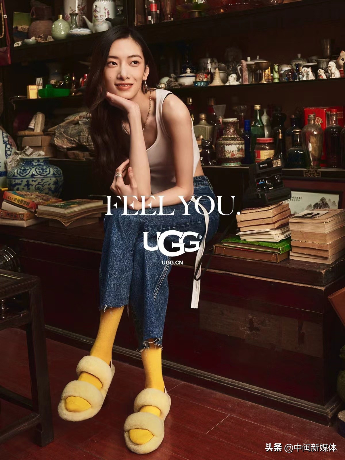 UGG recently assembled talk show actor Yang Li and star actor Zhou ...