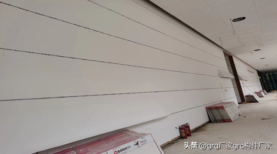 GRG wall construction process - iMedia